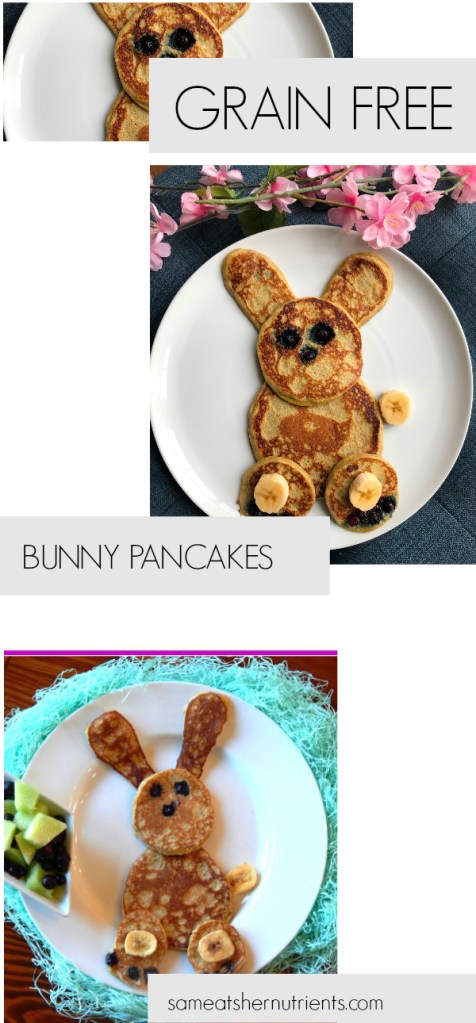 Grain Free Bunny Pancakes | Sam Eats Her Nutrients