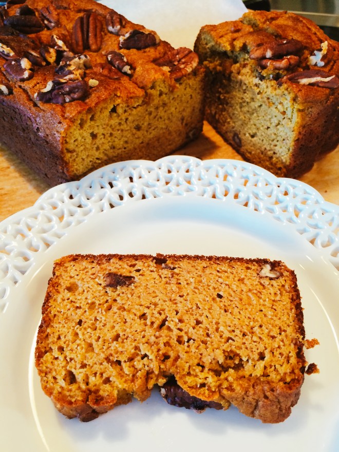 Pumpkin Pecan Quick Bread (Grain Free) | Sam Eats Her Nutrients