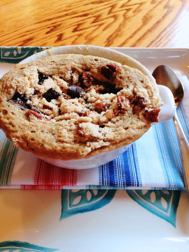 Funky Monkey Crumb Cake (Microwave Mug Cake) | Sam Eats Her Nutrients