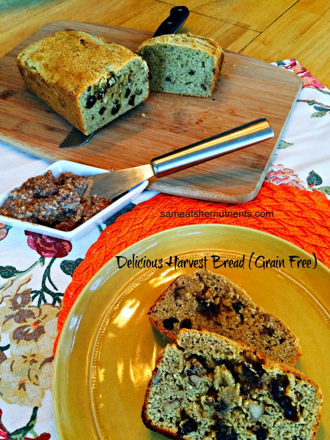 Harvest Bread (Grain Free, Toastable) | Sam Eats Her Nutrients