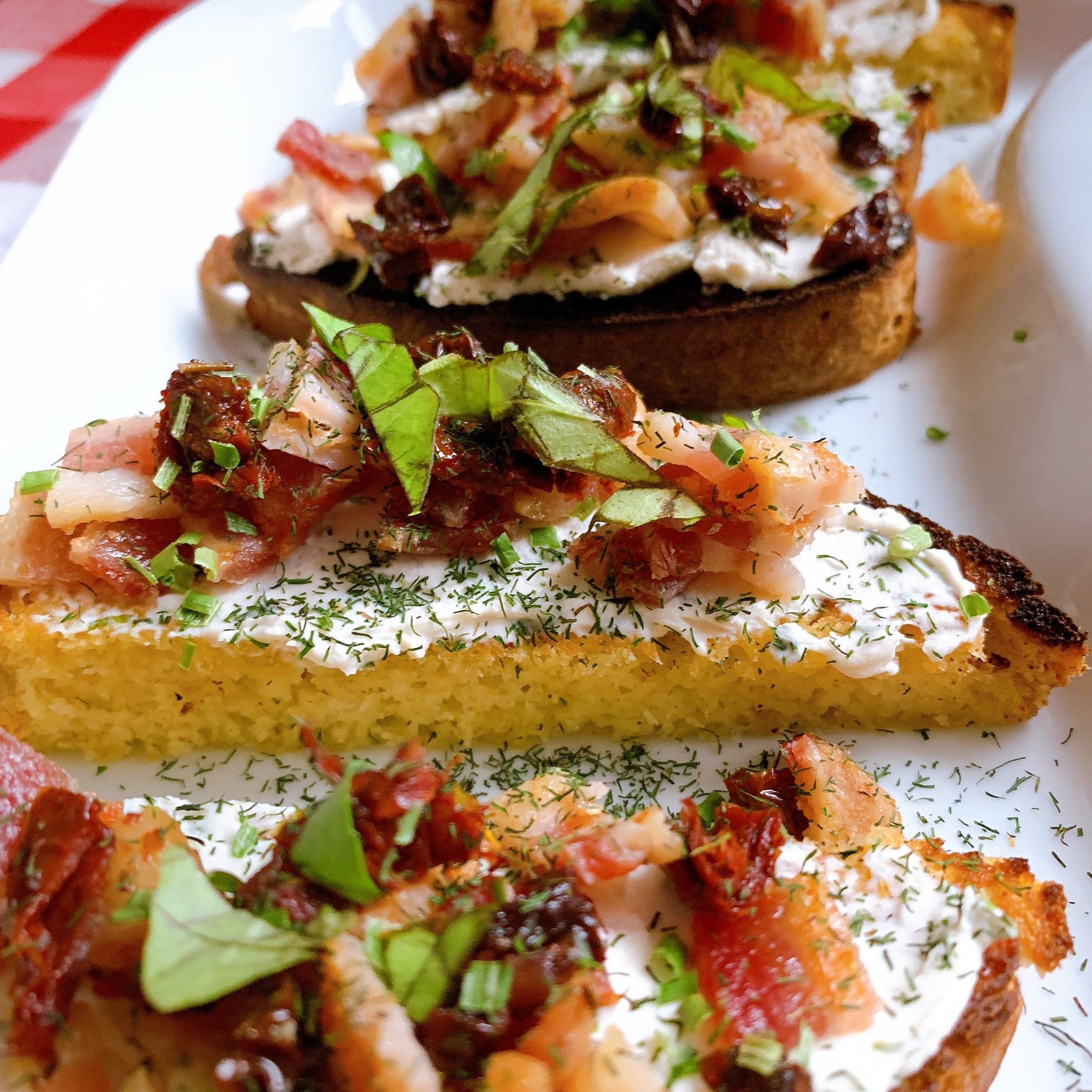 Crostini with Sundried Tomatoes and Bacon, Gluten & Dairy Free | Sam ...