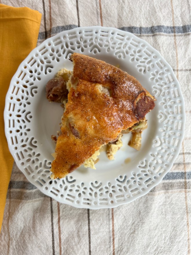 Farmhouse Fennel and Zucchini Frittata with Chicken Apple Sausages ...