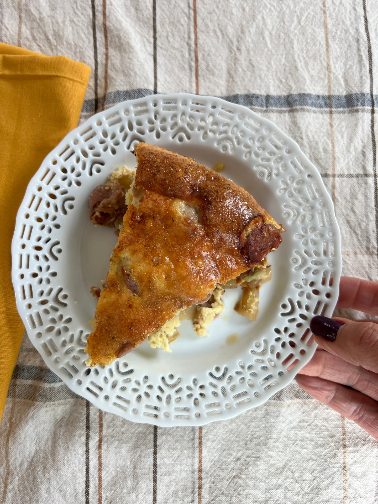 Farmhouse Fennel and Zucchini Frittata with Chicken Apple Sausages ...